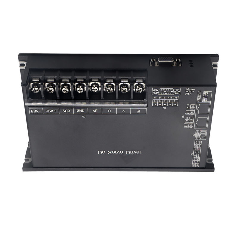 Pulse / Analog Input 60a Output Dc Servo Motor Driver For Agv Robot