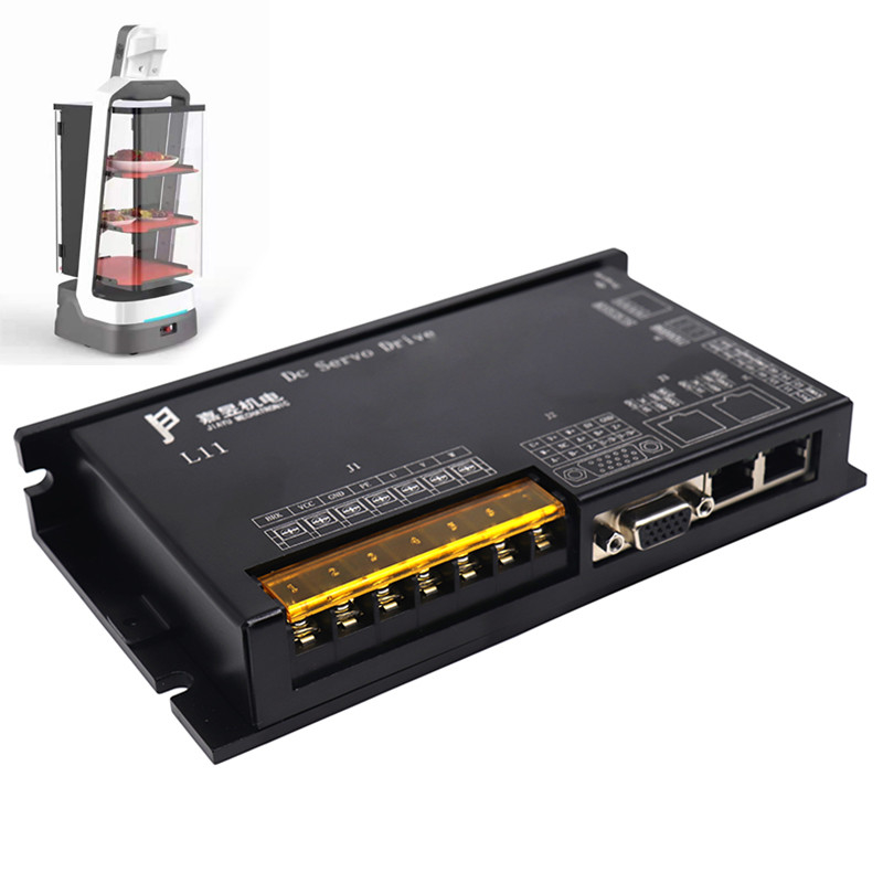 Incremental Encoder Low Voltage Servo Drive 30A 24V DC For AGV Robot