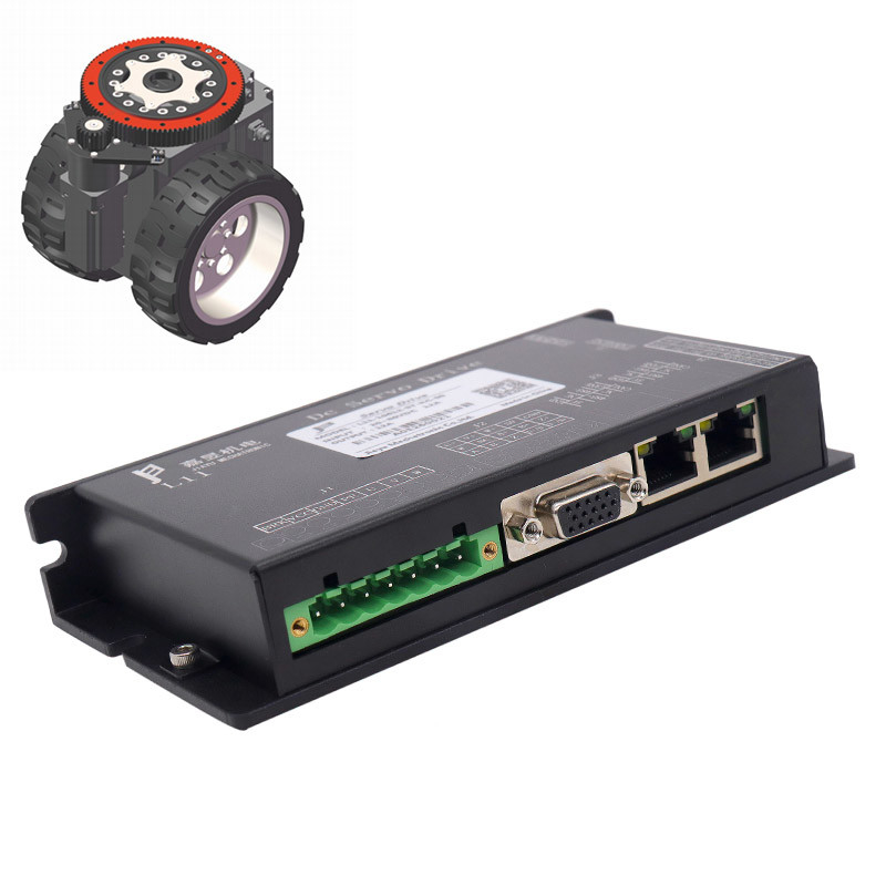 RS485&Canopen AGV 48V Servo Driver 400W for AGV Robot Support Incremental or Absolute Encoder