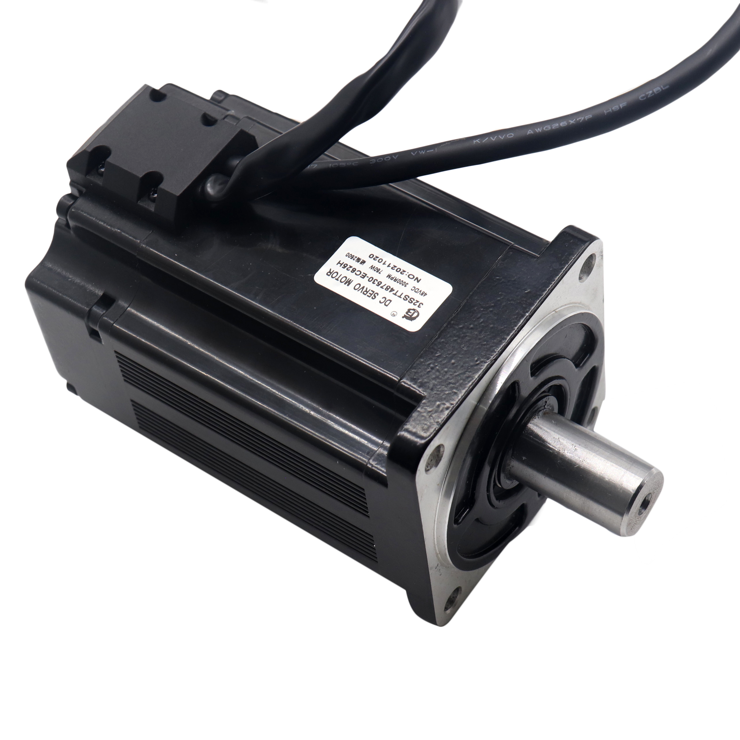 80mm 48V 750W Robot Servo Motor With Brake And Encoder